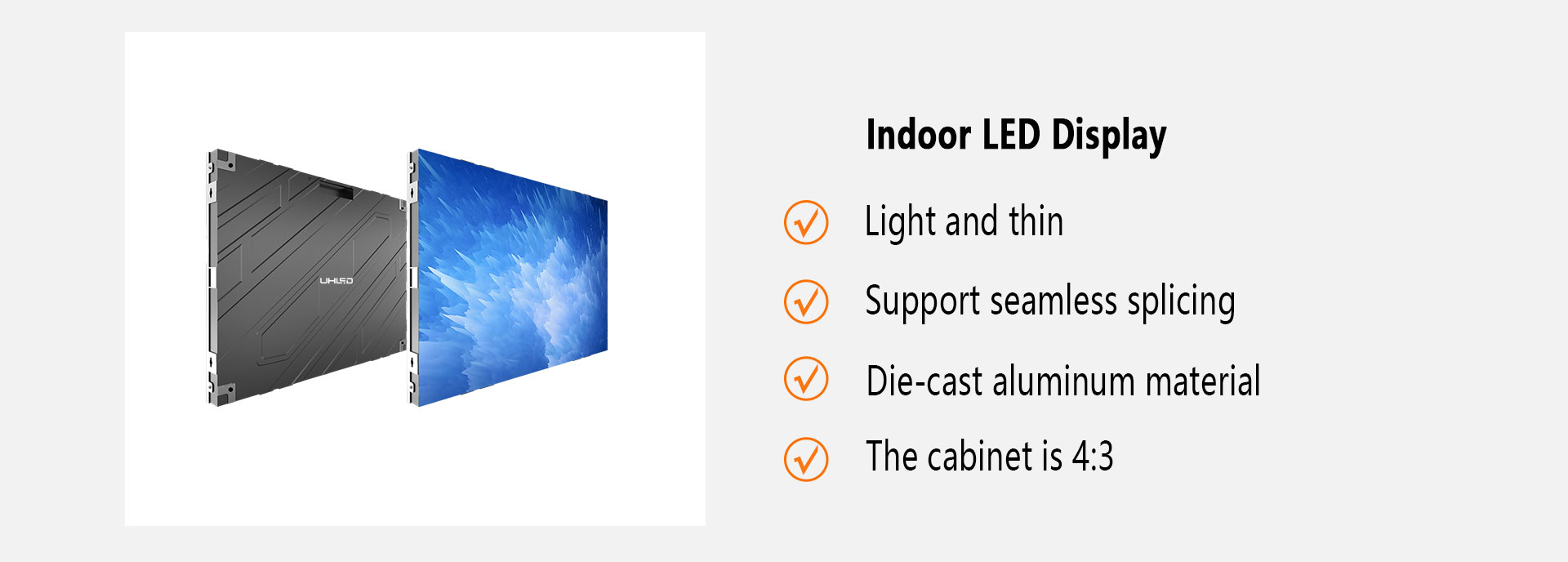 One-stop solution for indoor fine-pitch LED display - UHLED